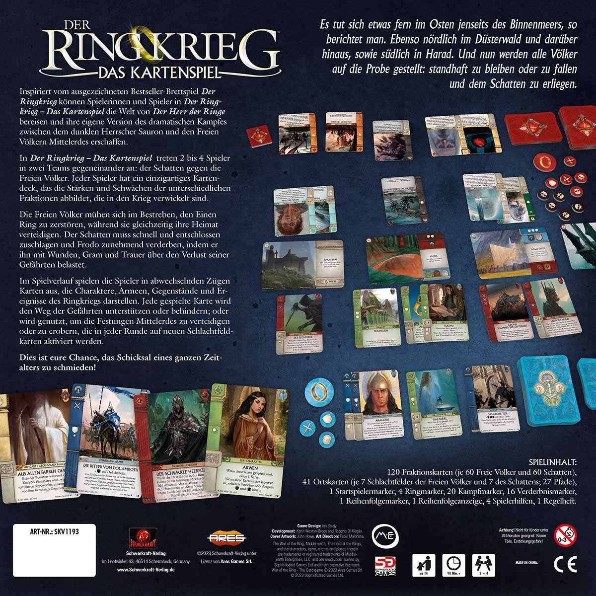 Der Ringkrieg - Das Kartenspiel | Der Ringkrieg | Schwerkraft | Schwerkraft-Verlag