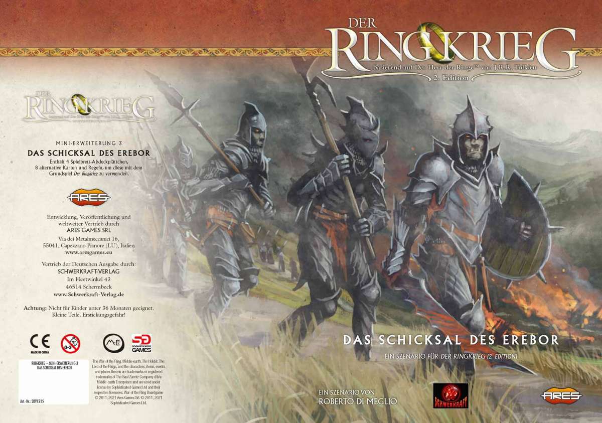 Der Ringkrieg: Das Schicksal des Erebor | Der Ringkrieg | Schwerkraft | Schwerkraft-Verlag