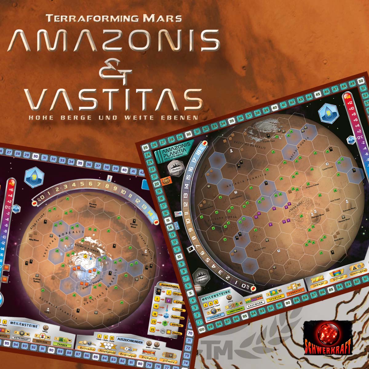 Terraforming Mars: Amazonis & Vastitas | Terraforming Mars ...